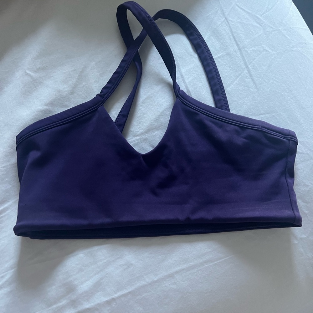 Crop Shop Boutique Cross Front Bra - Gem